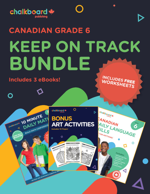 Canadian Grade 6 - Keep On Track! Bundle - Chalkboard Publishing
