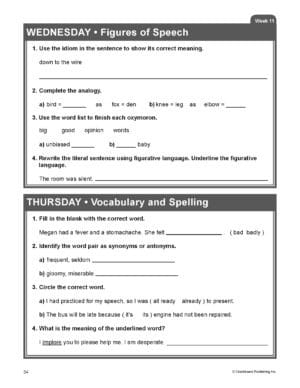 Common Core Grade 6 Language Skills Bundle