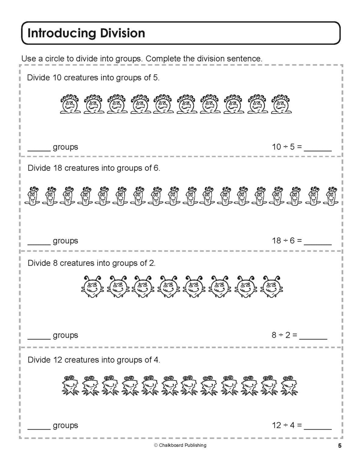 Common Core Multiplication & Division Skills Bundle - Chalkboard Publishing