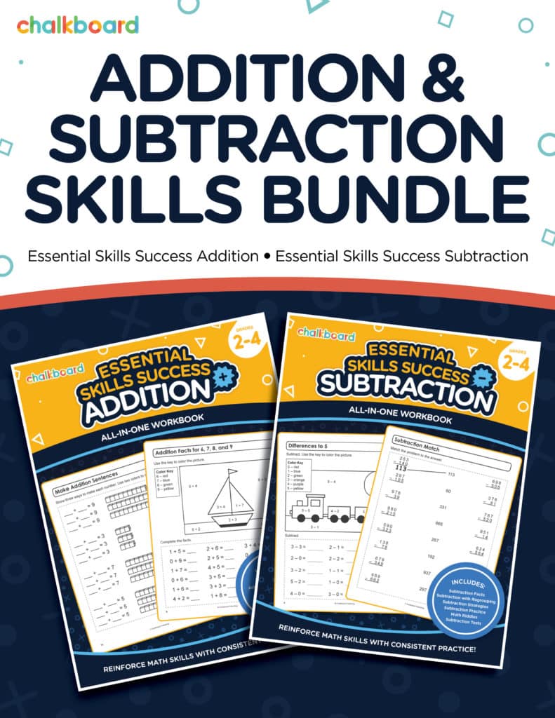 Common Core Addition & Subtraction Skills Bundle - Chalkboard Publishing