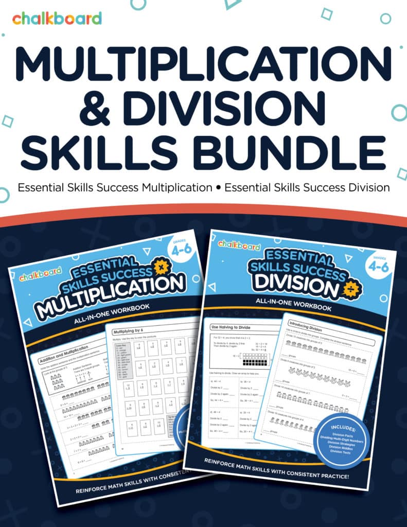 Common Core Multiplication & Division Skills Bundle - Chalkboard Publishing