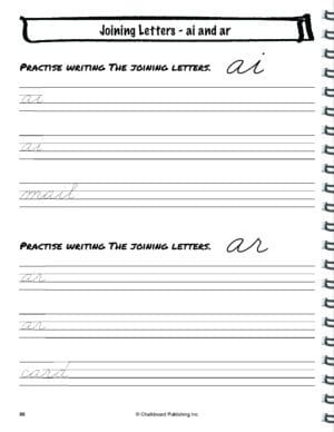 Junior Cursive Handwriting Workbook - Chalkboard Publishing