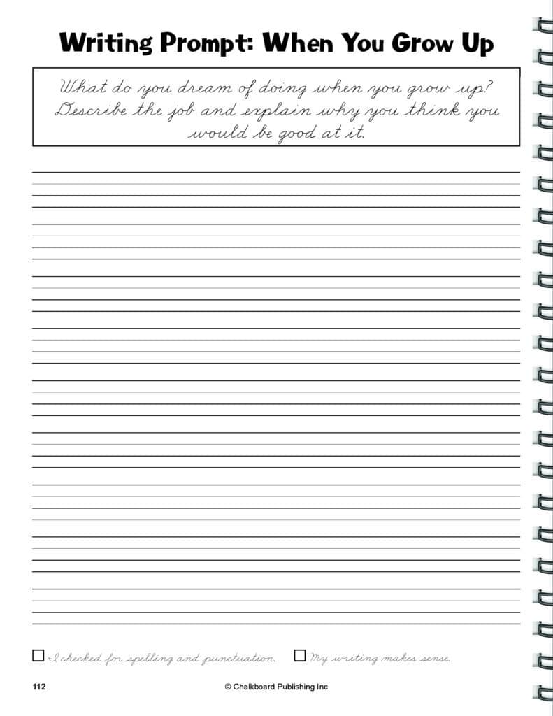 Junior Cursive Handwriting Workbook - Chalkboard Publishing