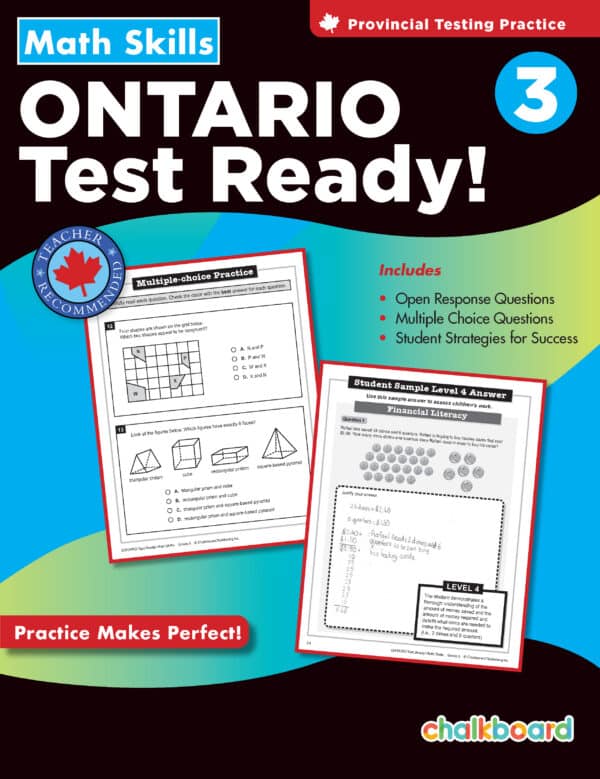 EQAO Grade 3 Practice Chalkboard Publishing