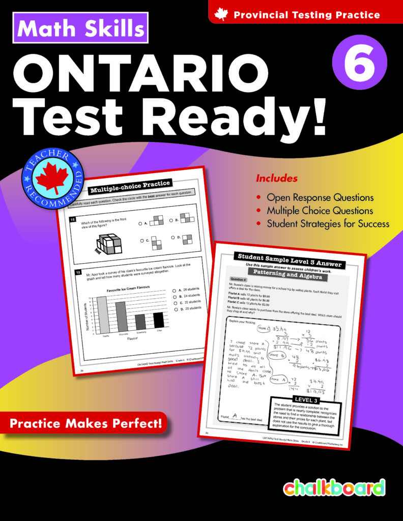 EQAO Grade 3 Practice | Chalkboard Publishing