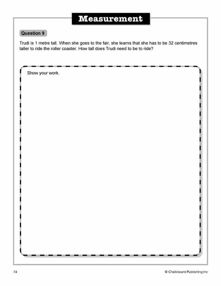 EQAO Grade 3 Practice | Chalkboard Publishing