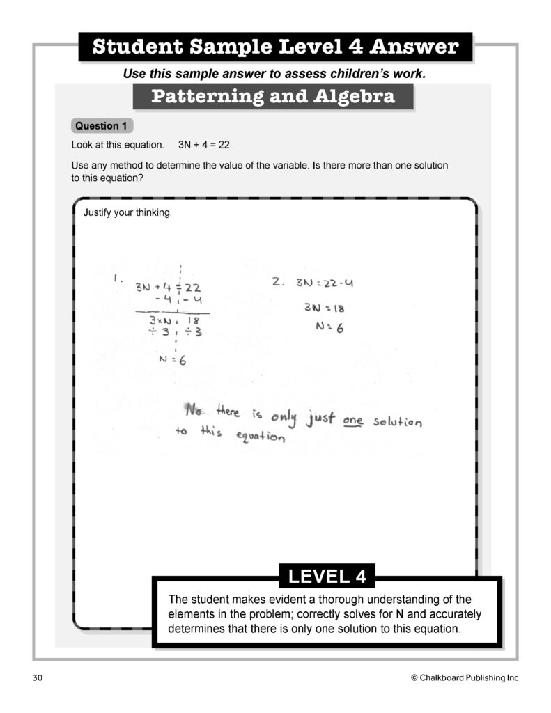 Ontario EQAO Grade 6 Math Test Prep Workbook