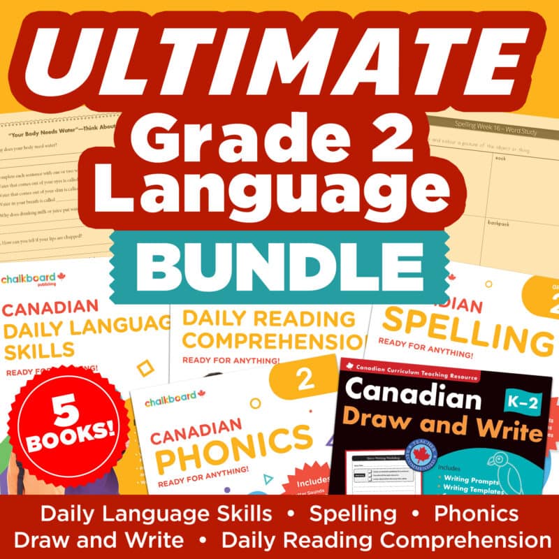 Best Grade 2 Language eBook Bundle: Spelling, Phonics, Writing, Reading ...