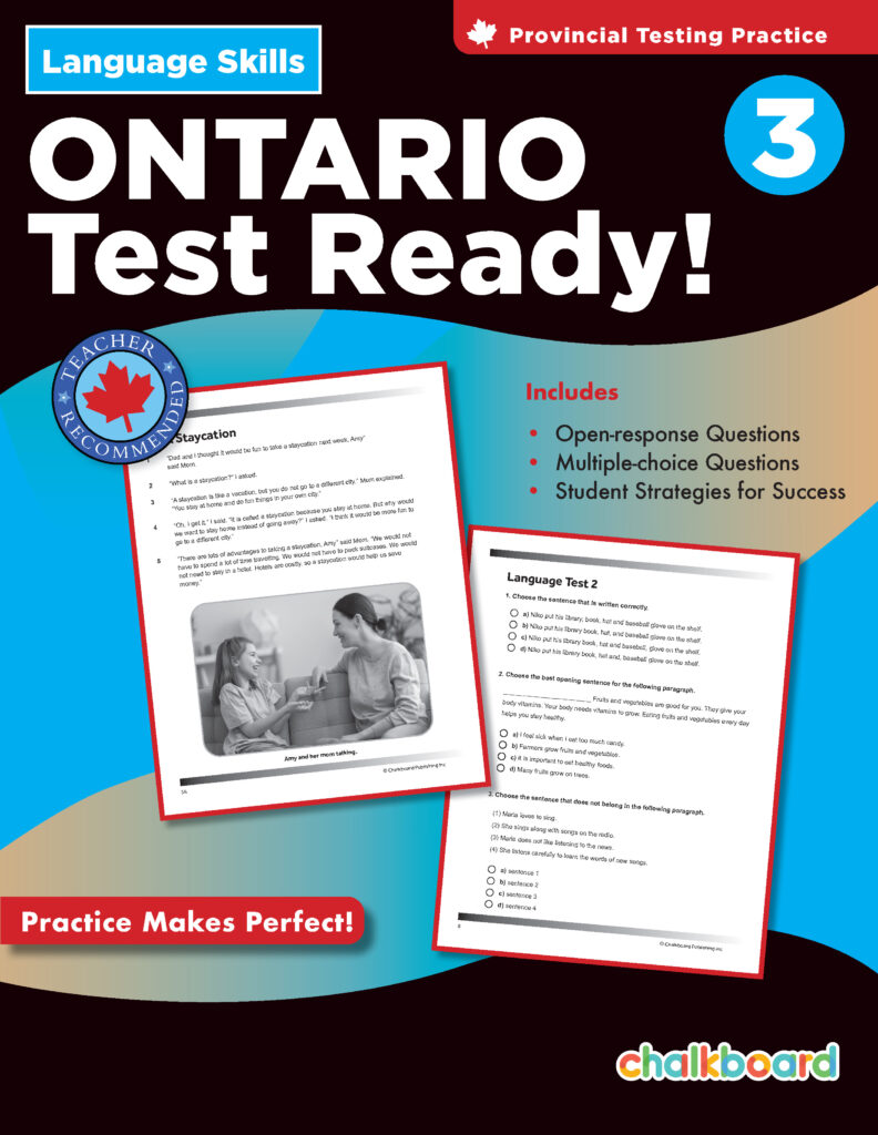 Canadian Math Tests Grades 4-6 - eBook - Chalkboard Publishing