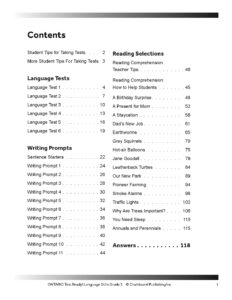 EQAO Grade 3 Practice | Chalkboard Publishing