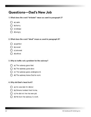 EQAO Grade 3 Practice | Chalkboard Publishing